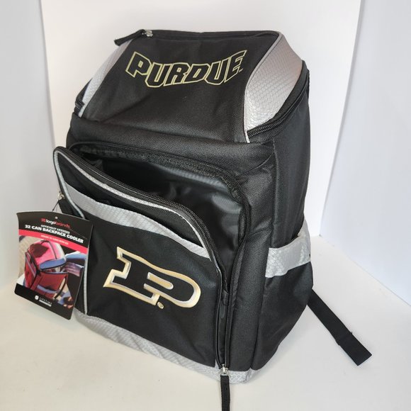 Purdue | Bags | Purdue University 32 Can Backpack Cooler Logo Brands ...